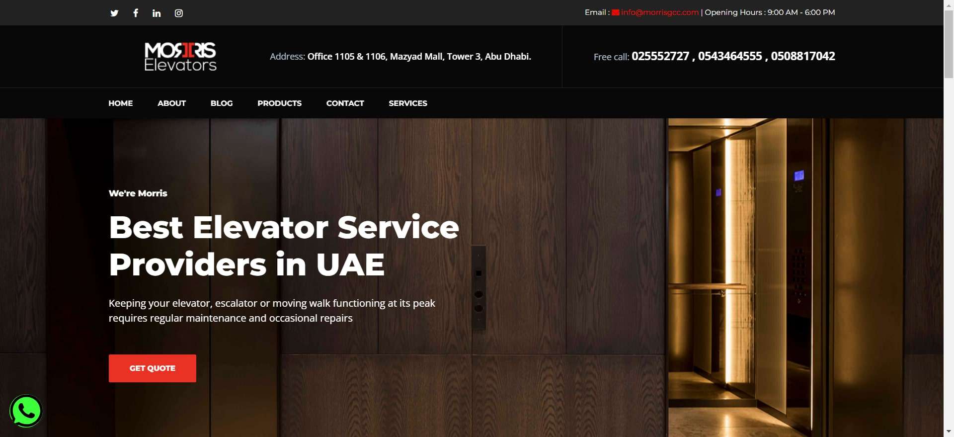 Top 10 Elevator Companies in Abu Dhabi - Delfar